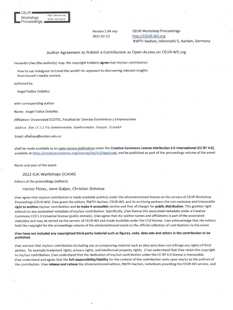 Ceur Icaiw 2022 Signed | PDF