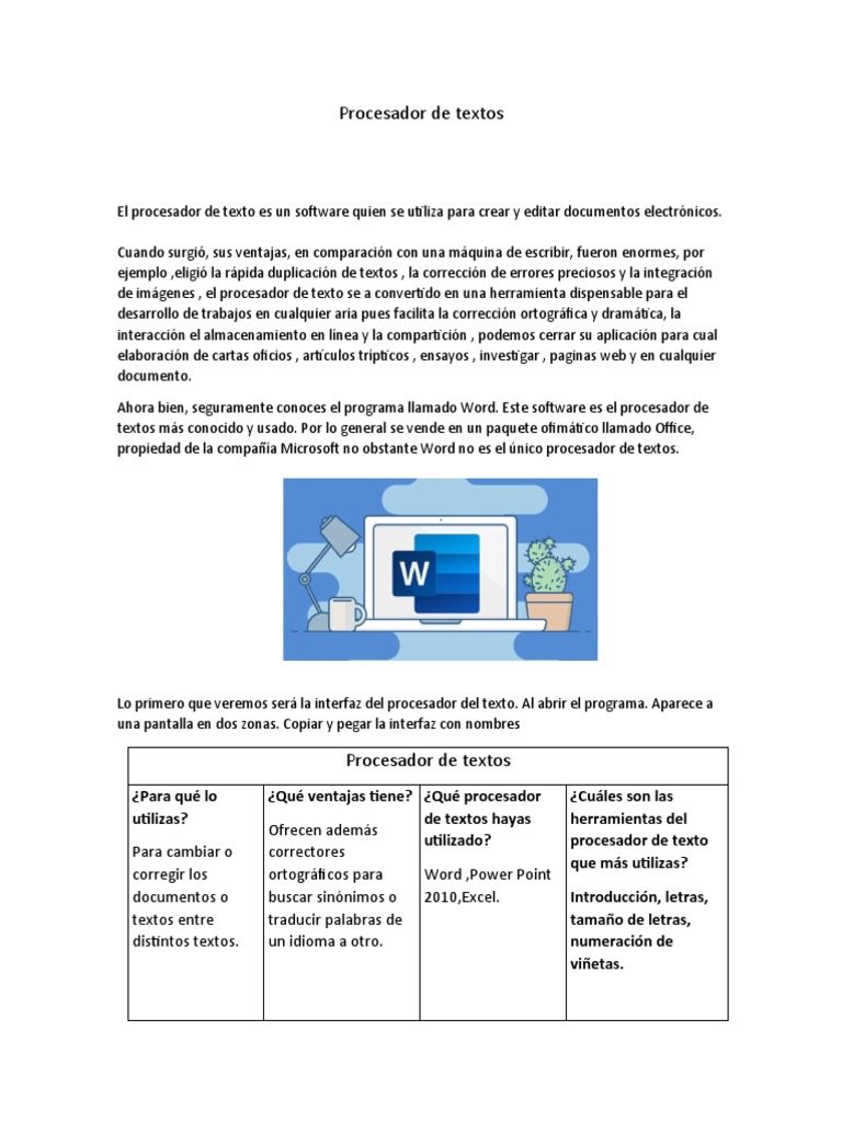 Concepto de Word | PDF | Procesador de textos | Microsoft Word