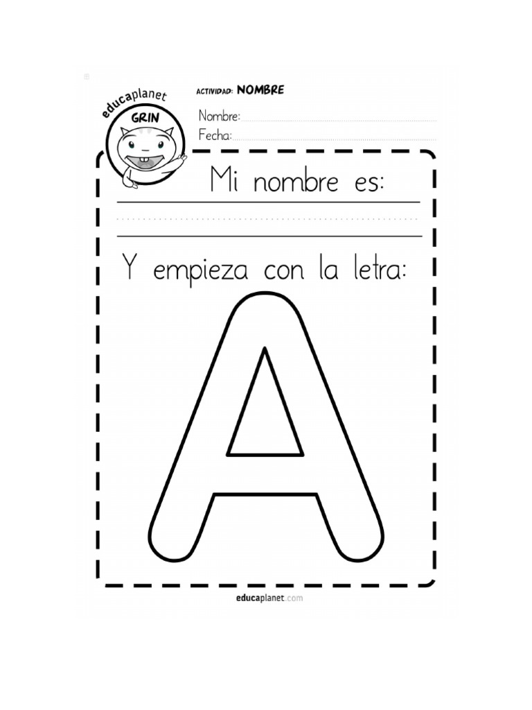 Las Letras de Mi Nombre | PDF