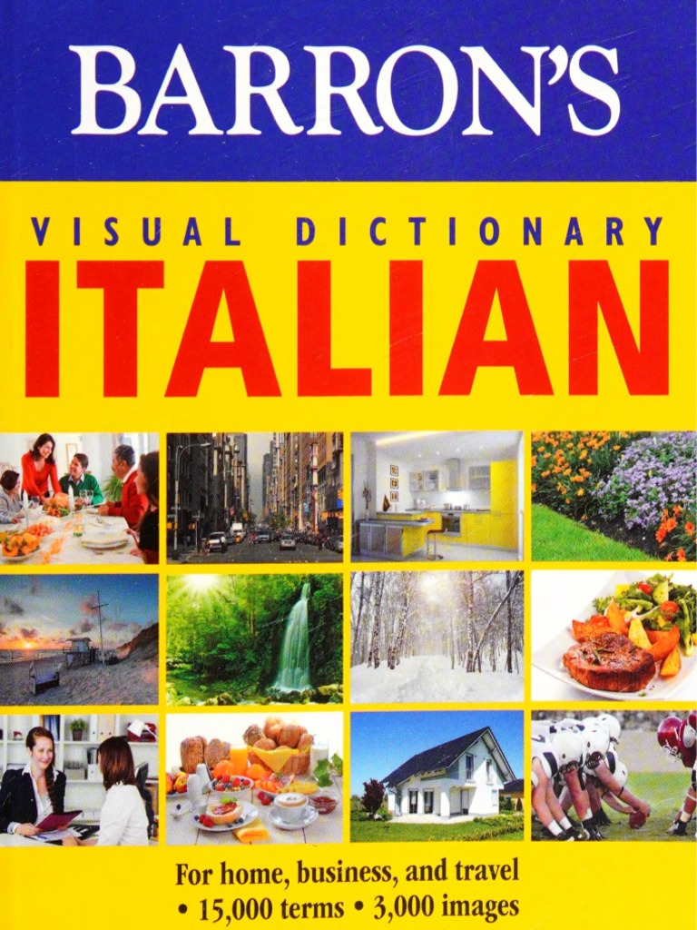 Barron's Visual Dictionary Italian | PDF