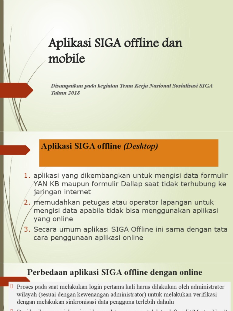 Fungsi dan Persyaratan Aplikasi SIGA Mobile | PDF | Bisnis | Komputer
