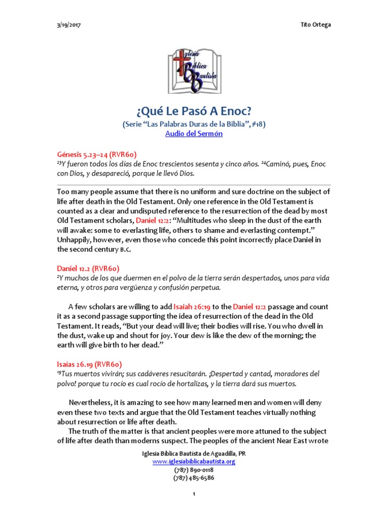 18 Que Le Paso A Enoc | PDF | Afterlife | Ancient Egypt