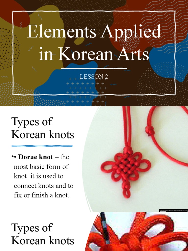 Korean Knot Types and Meanings | PDF | Mask
