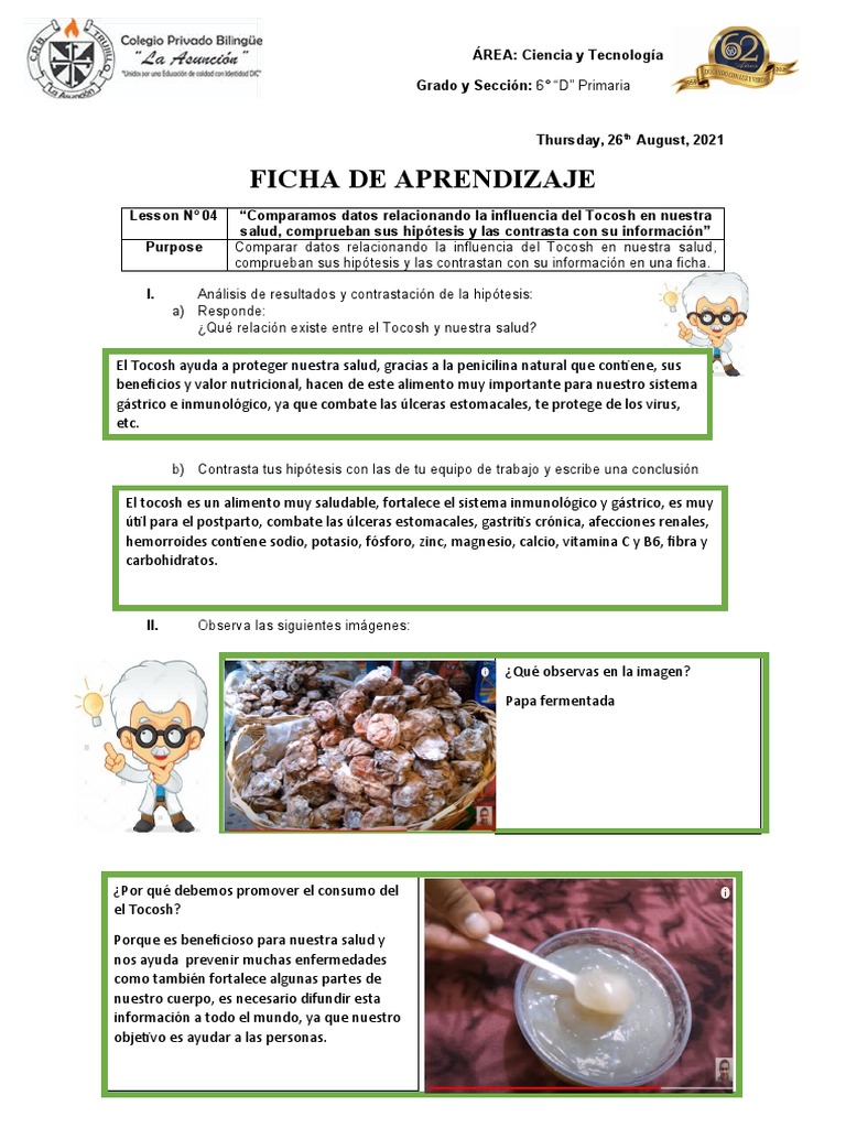 Los beneficios del tocosh para la salud: Un análisis de los efectos ...