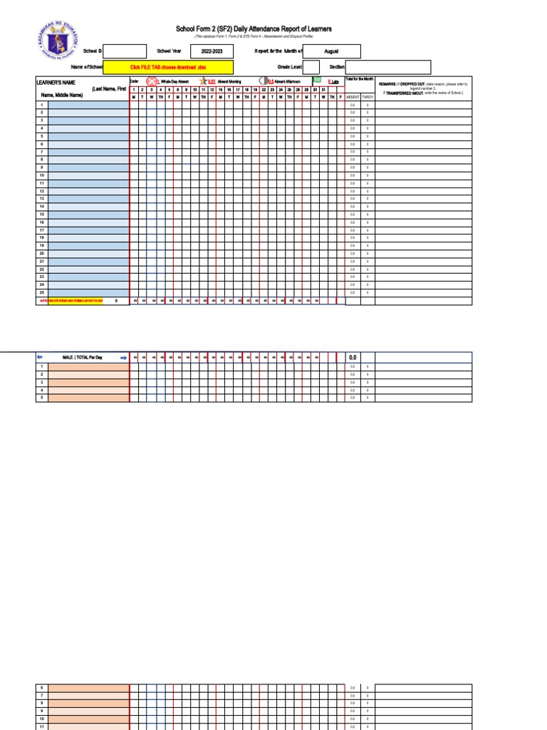 Automated SF2, Color Coded Na With Shapes Pa | PDF | Human Life Stages ...
