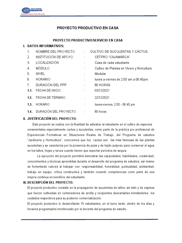 Proyecto 02 | PDF | Publicidad | Botánica