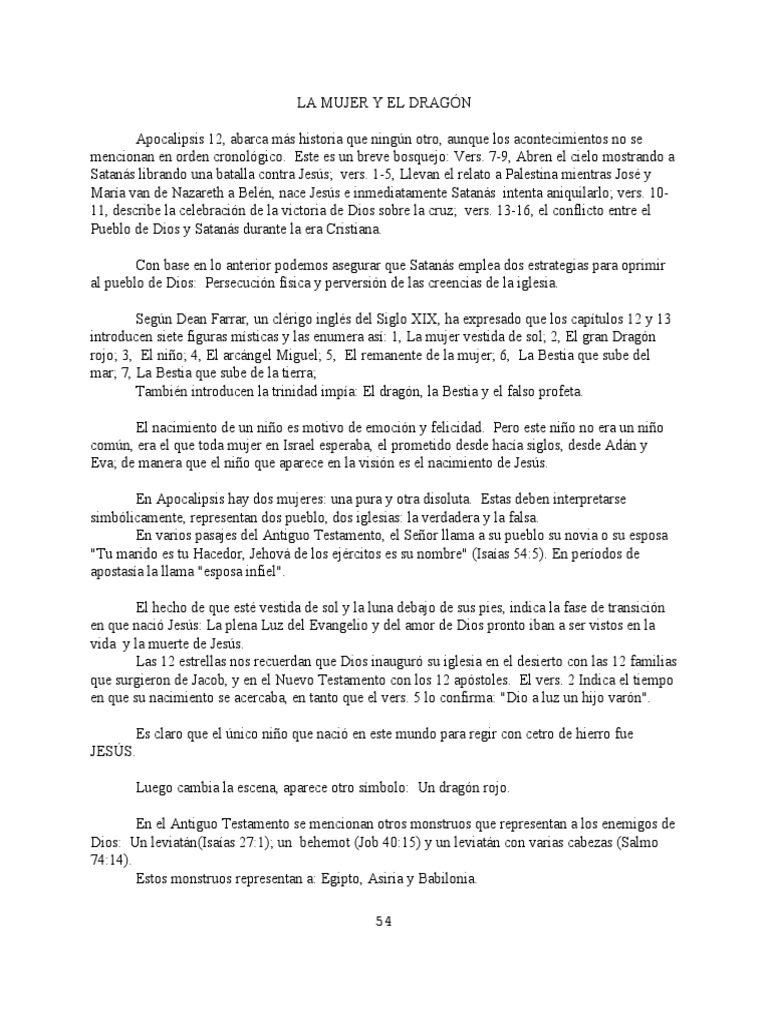 Apocalipsis 2 Pdf Número De La Bestia Jesús