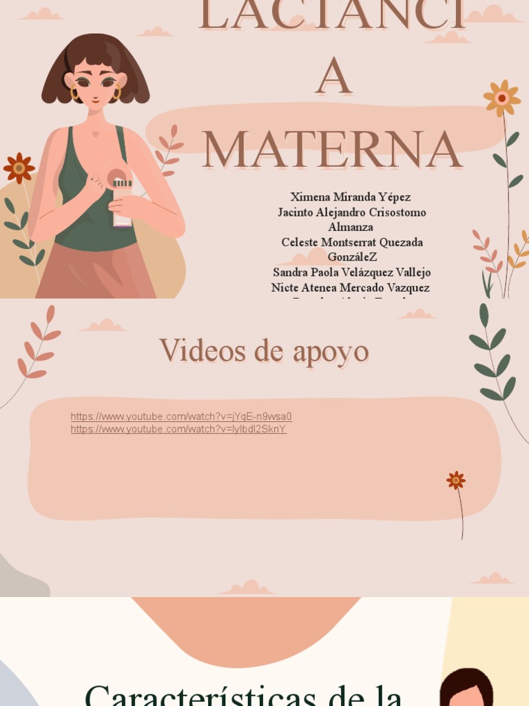 Lactancia Materna | PDF | La leche materna | Lactancia