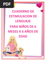 Cuadernillo de Estimulación del Lenguaje 2-3 años | PDF | Color