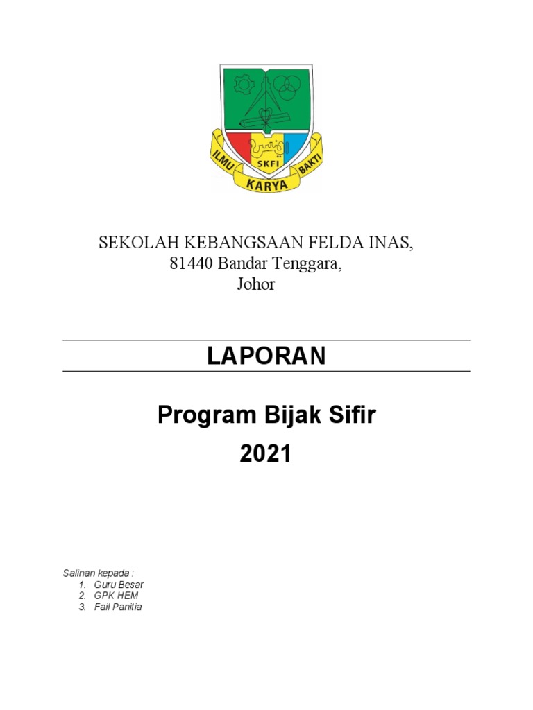 Laporan Program Bijak Sifir 2021 | PDF