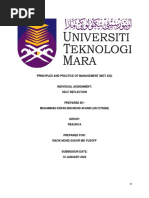 CTH Individual Assignment MGT162 | PDF | Learning | Experience