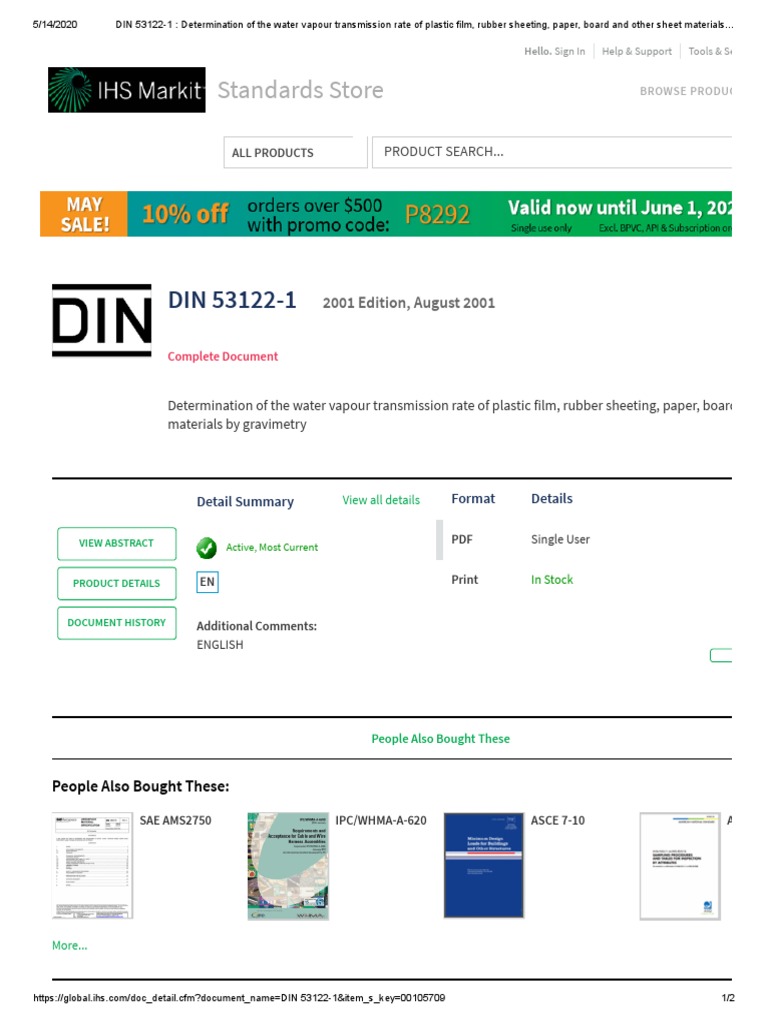Standards Store: 2001 Edition, August 2001 | PDF | Computing