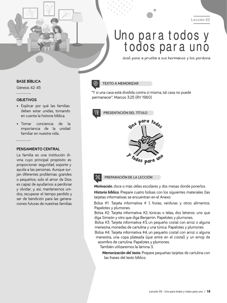 PRIMARIOS Lección 03 | PDF | Jacob