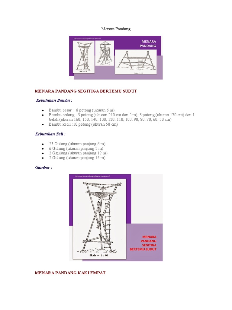 Menara Pandang | PDF