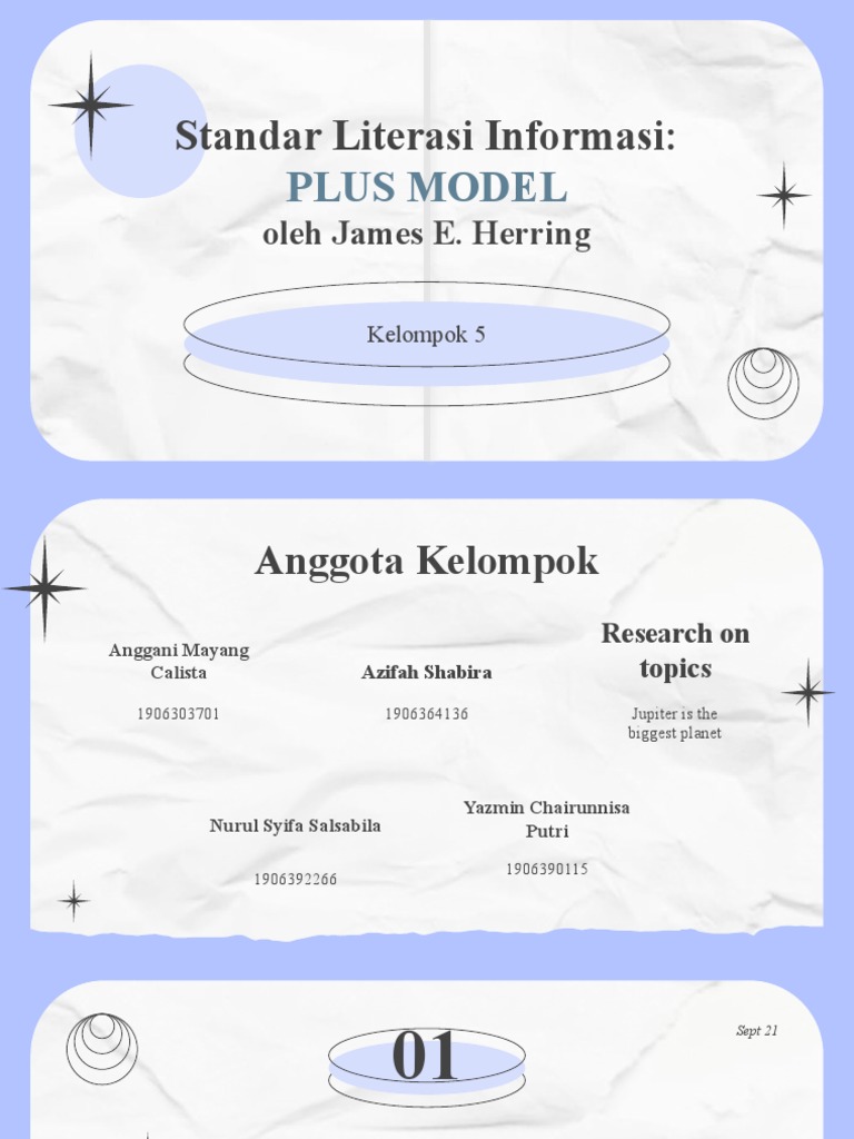 Literasi Informasi - PLUS Model | PDF