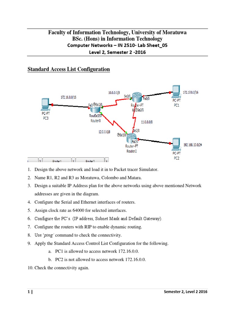Lab Sheet 5 | PDF | Computers