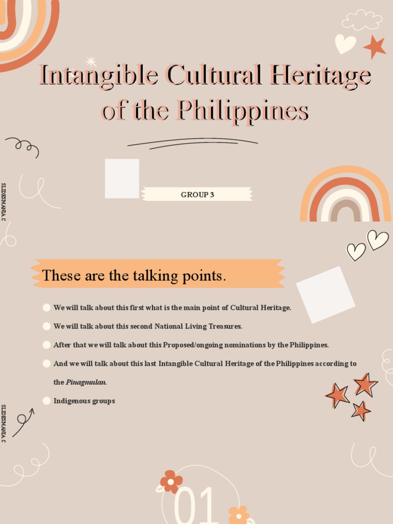 Philippine Intangible Cultural Heritage | PDF | Philippines | Ethnicity