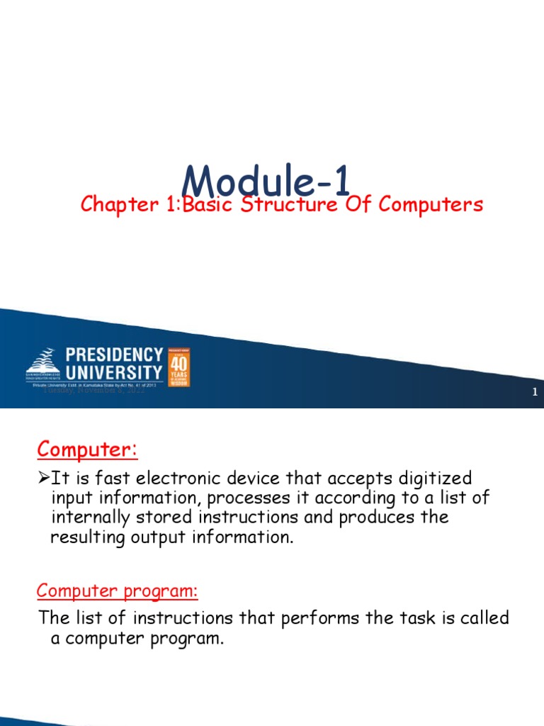 COA Module1 | PDF | Computer Data Storage | Programming COA Module1 | PDF | Computer Data Storage | Programming