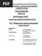 Basics of An Model United Competition, Aippm, All India Political ...