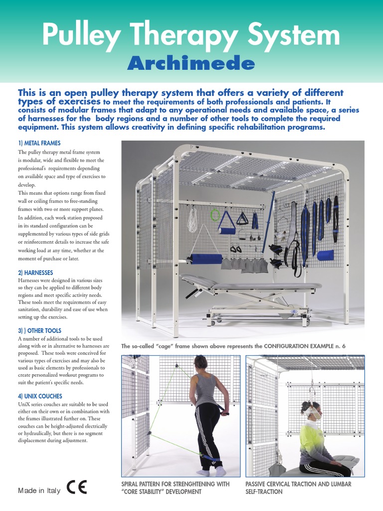 Leaflet Pulley Therapy System | PDF | Manufactured Goods