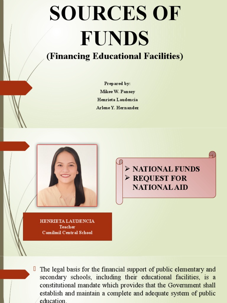 Sources of Funds | PDF | Government