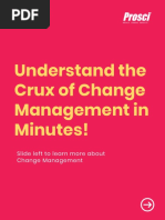 Prosci Change Management Plan Template | PDF | Change Management | Business
