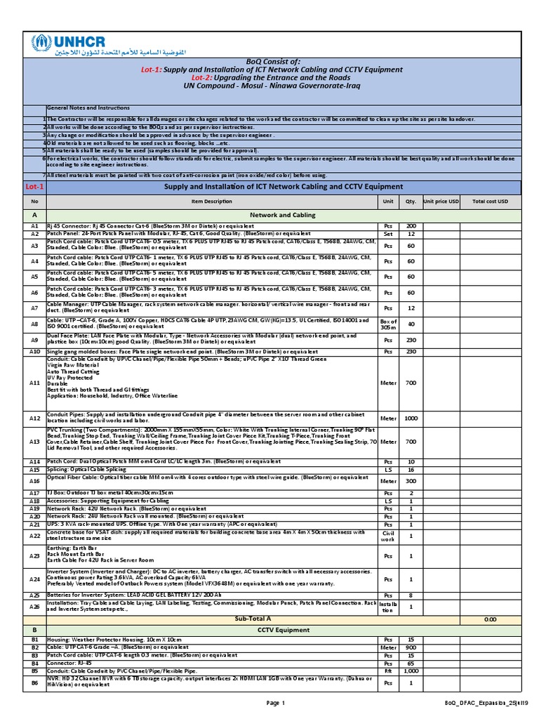 Annex K - Financial Offer Form | PDF | Solar Panel | Pipe (Fluid ...