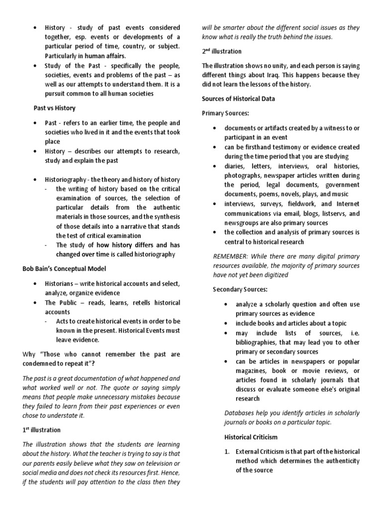 RPH Notes | PDF | Primary Sources | Racism