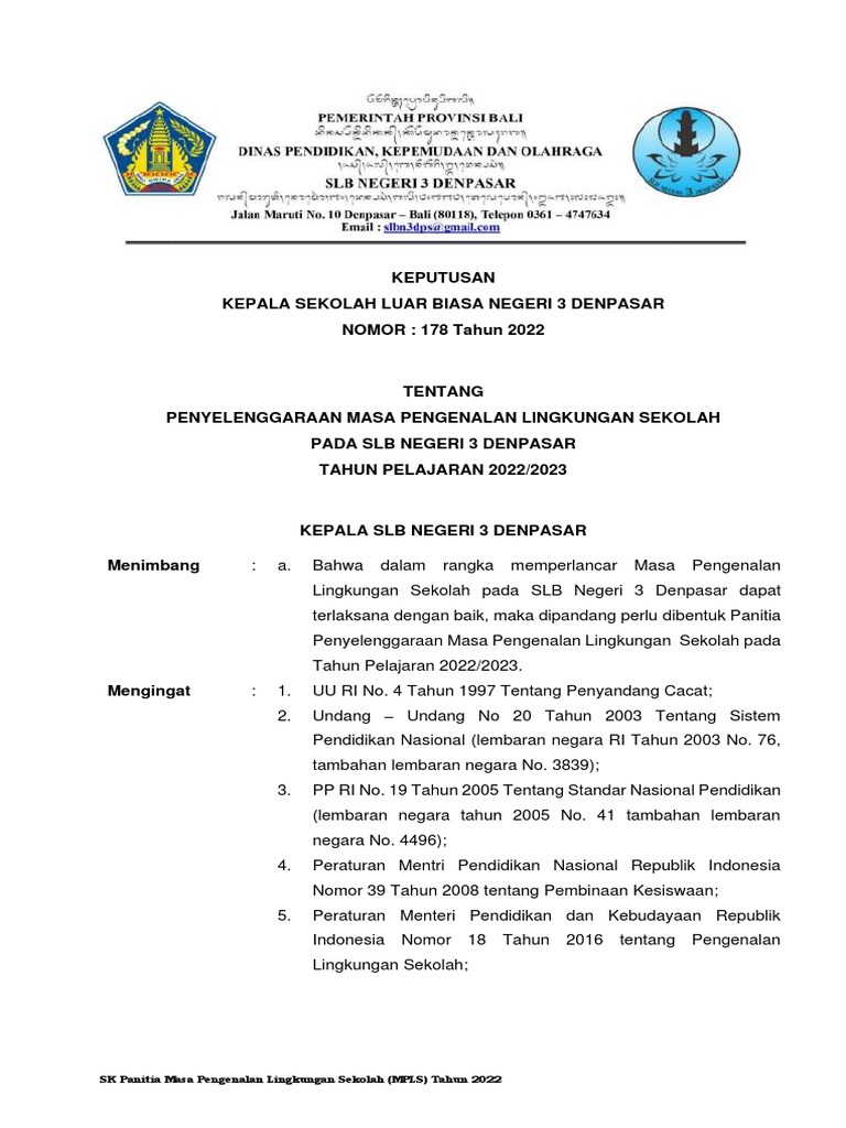 SK MPLS 2022-2023 | PDF