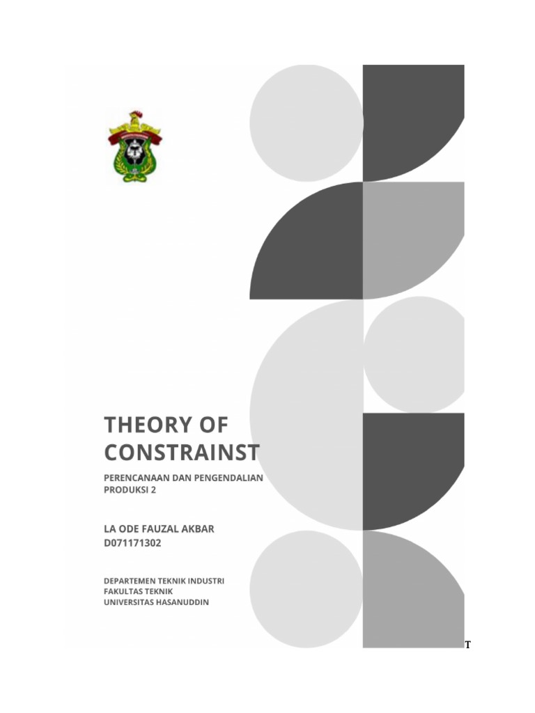 Theory of Constraints Mail | PDF
