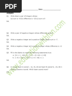 Simple Equations Class 7 Extra Questions Answers | PDF | Equations | Length