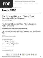 Data Handling Class 7 Extra Questions | PDF