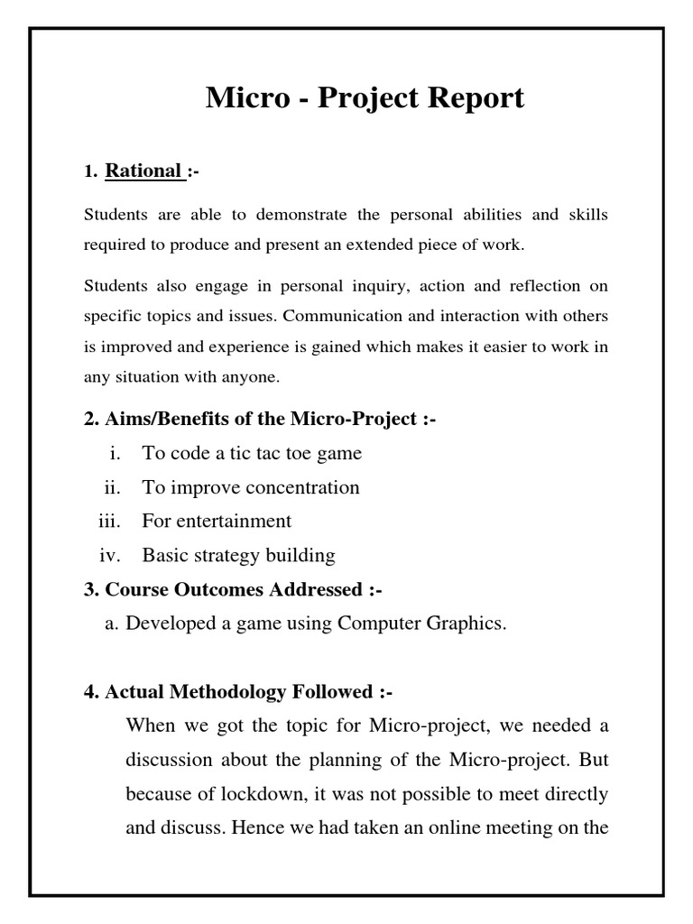 Micro-Project CGR Report | PDF | Pointer (Computer Programming) | Graphics