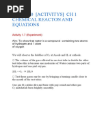Chemistry Lab Assessment - Oxidation & Reduction - Redox Reactions Lab ...