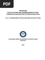 PV System Commissioning Forms | PDF | Photovoltaics | Photovoltaic System