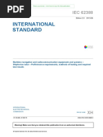 IMO Performance Standards for RADAR | PDF | Radar | Navigation