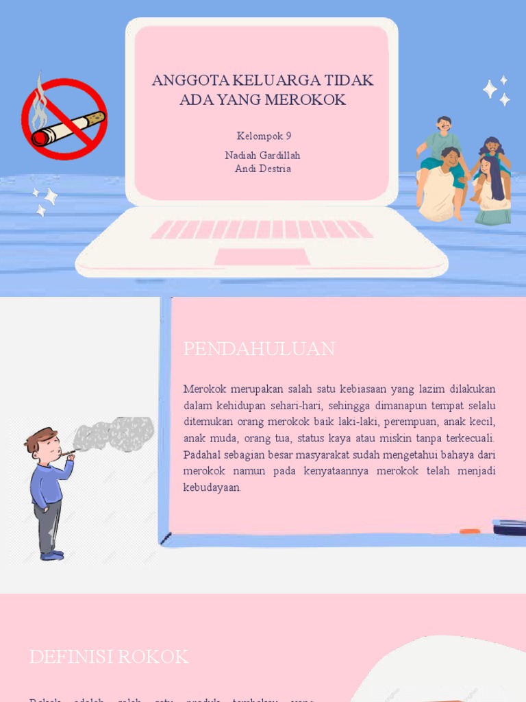 Kel 9 Anggota Keluarga Tidak Ada Yang Merokok | PDF