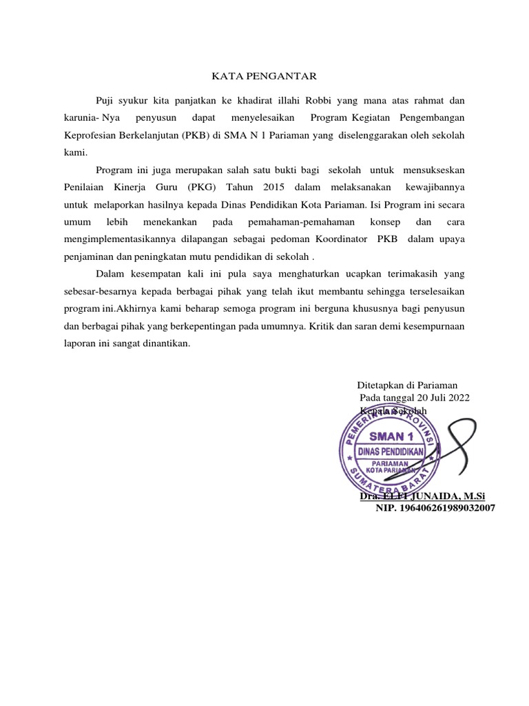 Program PKB | PDF | Bisnis