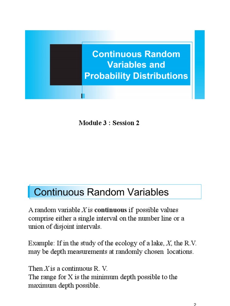 Random Variables and Probablity Distribution | PDF | Probability Distribution | Probability ...