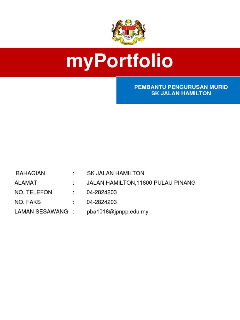 Portfolio PPM Prasekolah 1 2 | PDF