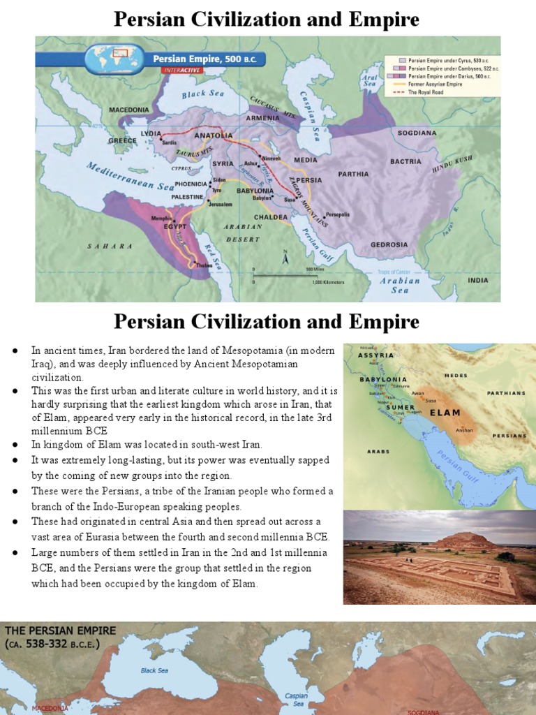 Persian Civilization | PDF | Achaemenid Empire | Cyrus The Great