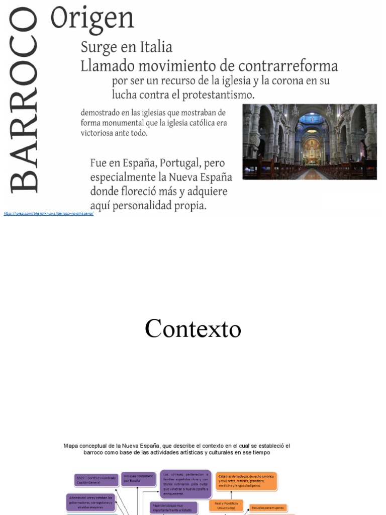 Arte Barroco en Nueva España | PDF | Barroco | Las artes