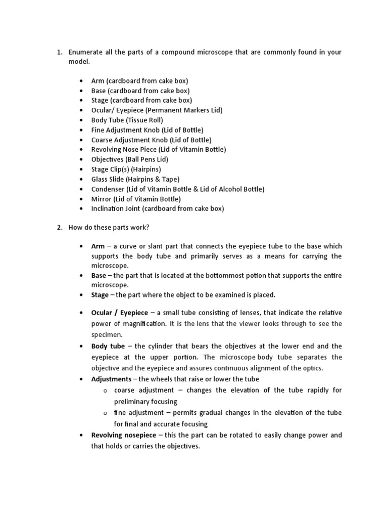 PT 1 - The Recycled Microscope | PDF | Optical Devices | Microscopy