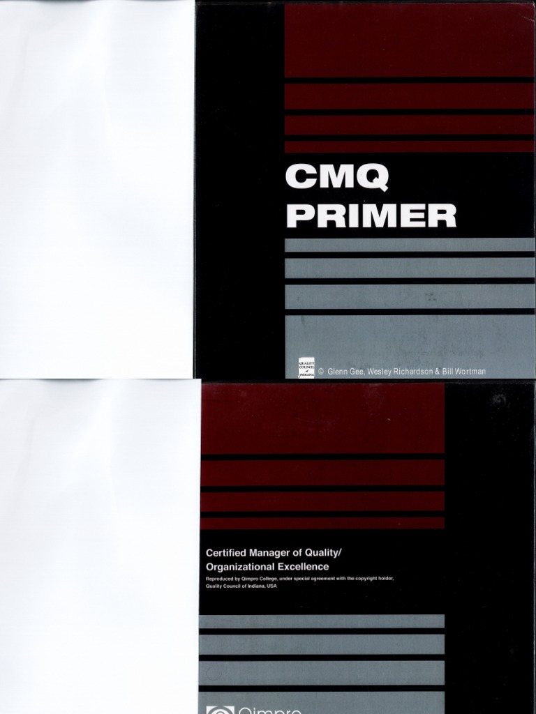 CMQ Primer Cover | PDF
