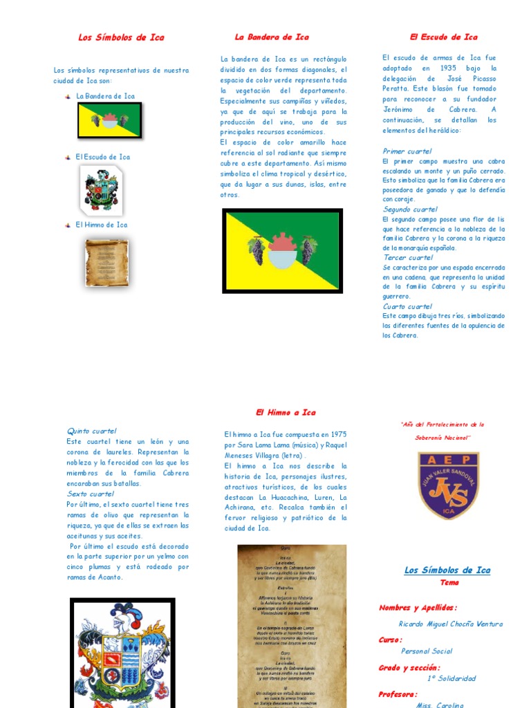 Los Símbolos de Ica | PDF | Los símbolos | Feudalismo