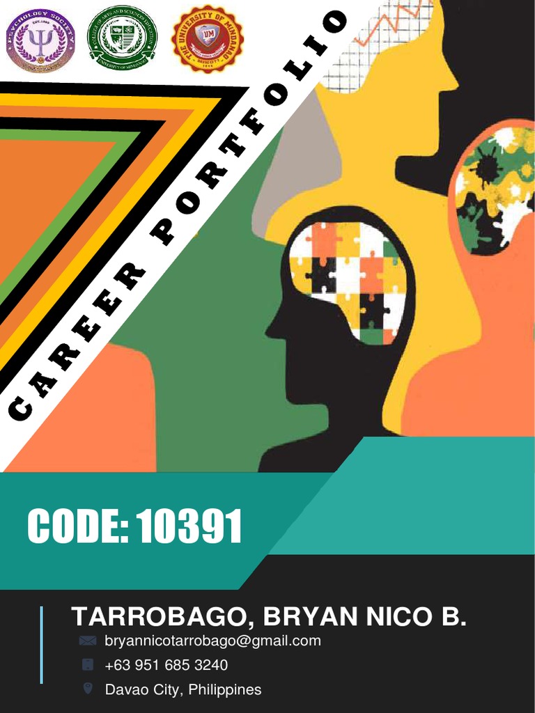 Career Portfolio Sample | Download Free PDF | Psychotherapy | Psychology