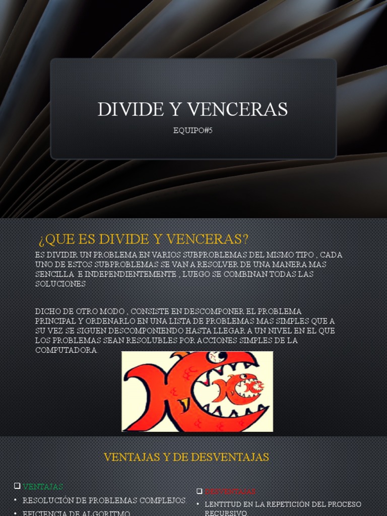Divide y Venceras | PDF