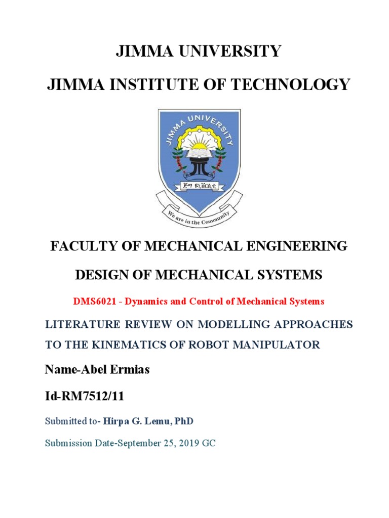Kinematic Modeling of Robot Manipulators | PDF | Rotation Around A ...