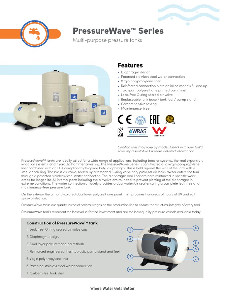 Pressure Vessel PWB GWS | PDF | Valve | Building Engineering