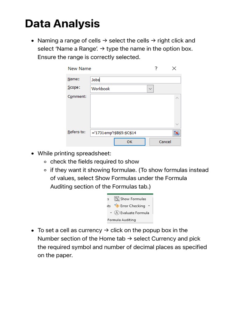 CAIE IGCSE Ict 0417 Practical - Notes | PDF | Spreadsheet | Mathematics CAIE IGCSE Ict 0417 Practical - Notes | PDF | Spreadsheet | Mathematics